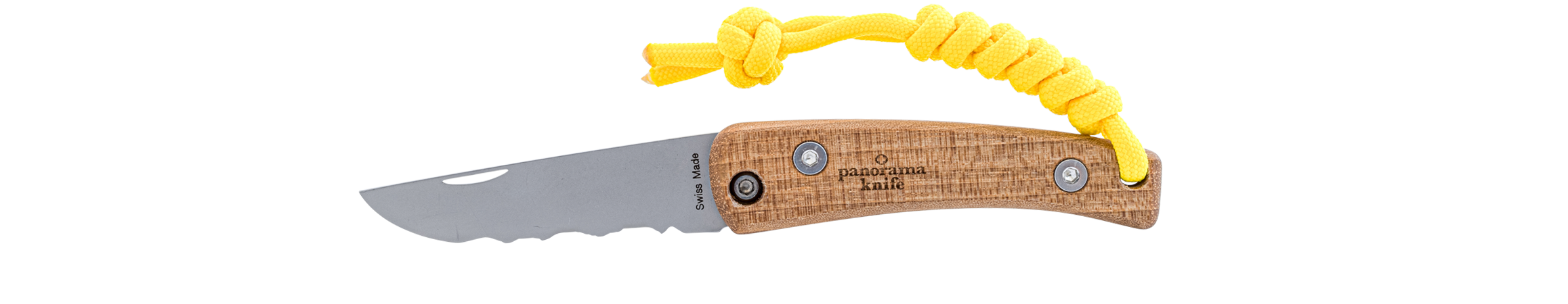 Best of Switzerland, Folding Knife KISS with Paracord - Panoramaknife ...